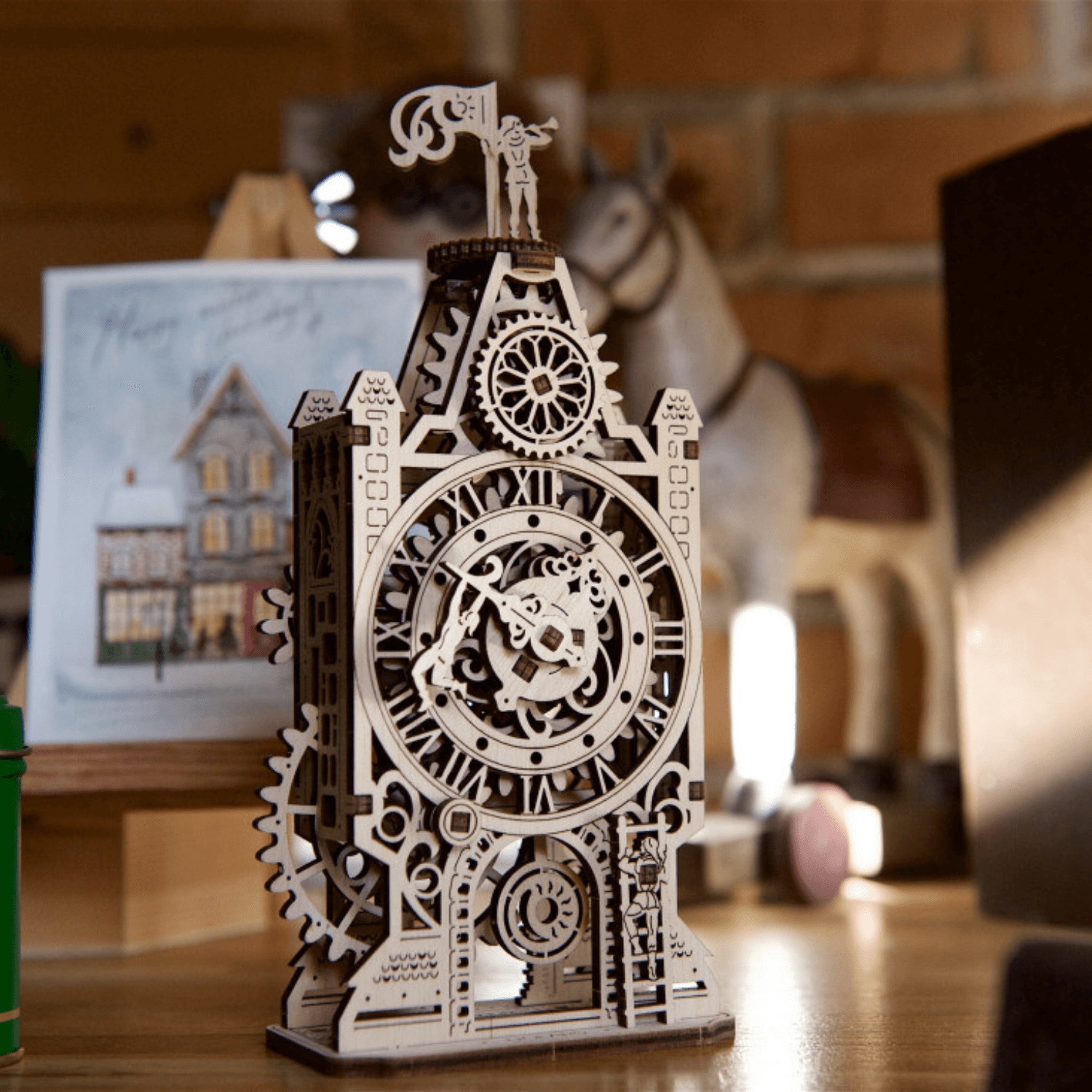 Ugears Clock Tower | Model Kit Old Clock Tower | MagicHolz